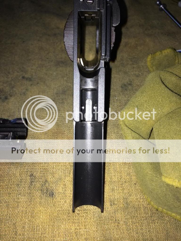 Slide (Dust cover) Peening | 1911Forum