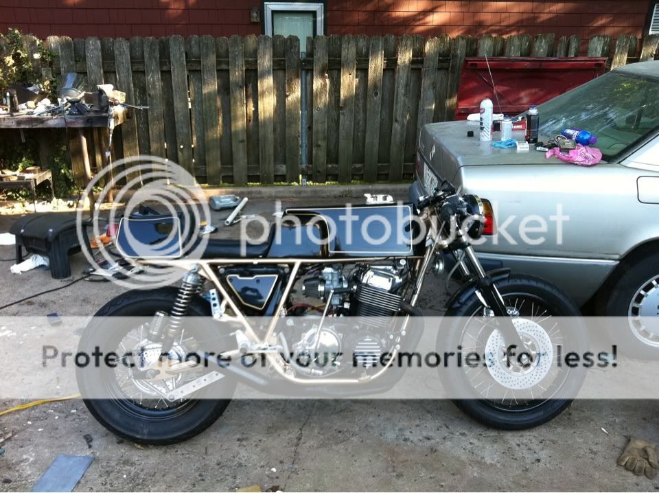 CB500 Bombler (Bobber scrambler) build | DO THE TON